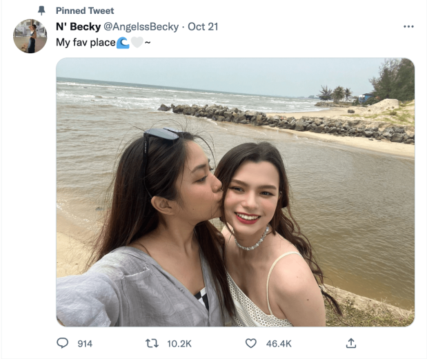 泰GL劇《粉紅理論》女女CP FreenBecky吻戲超多 戲外互動也曖昧至極！ | LalaTai 拉拉台